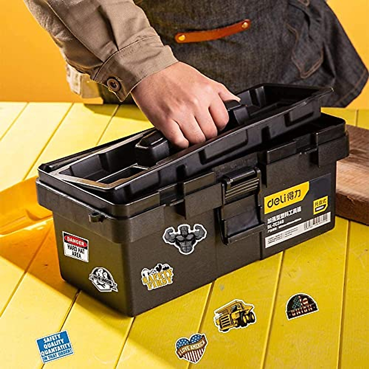 Big 200pcs Pack Funny Hard Hat Stickers for Helmet Tool Box, Vinyl American Patriotic Decals for Men Labor Construction Ironworker Welder Union Military Lineman Oilfield Electrician Pipeliner Ibew
