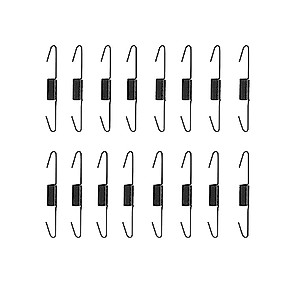 yaaqoo Couch Sofa Bed Spring Balance Hookss (16pcs) Repair Extension Springs Clips Replacement Parts