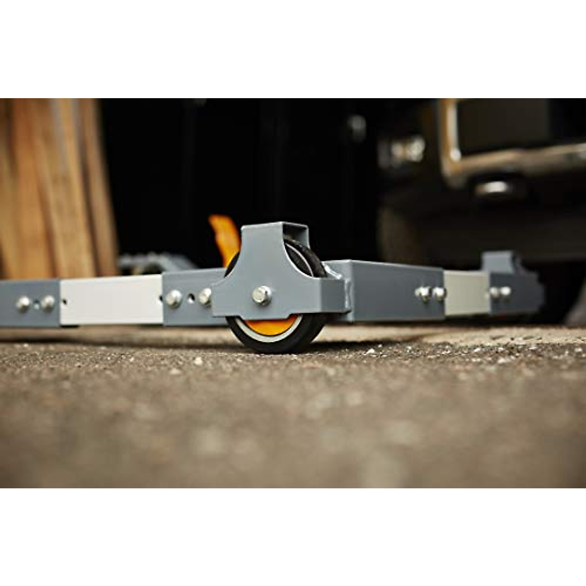 Bora Portamate Mobile Base PM-3800 with High Clearance 5” Wheels – Universal, Heavy Duty, Adjustable Rolling Kit, Floor Dolly Roller for Equipment, Power Tools, Machines- 1500 lb Capacity