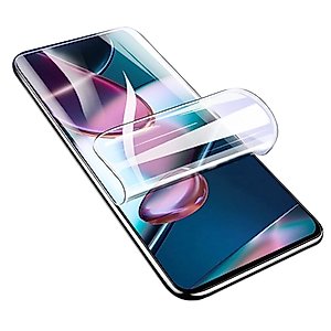 Iiseon High Sensitivity Hydrogel Protective Film for Motorola Moto G Stylus 5G 2022 6.8", 2 Pieces Transparent Soft TPU Screen Protectors (NOT Tempered Glass) [Full Coverage] [Clear HD]