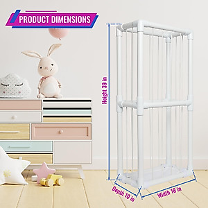 Lilly's Love Stuffed Animal Plushie Playhouse - Medium with Bungee Cords