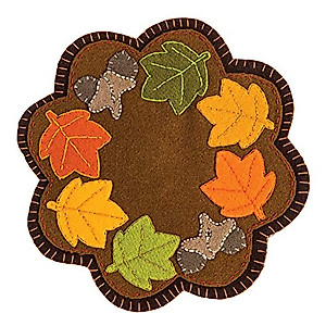 Kim Schaefer’s Calendar Candle Mats: Appliqué 12 Months of Fast, Fun & Fusible Wool Projects