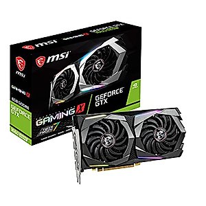 MSI Gaming GeForce GTX 1660 Super 192-bit HDMI/DP 6GB GDRR6 HDCP Support DirectX 12 Dual Fan VR Ready OC Graphics Card (GTX 1660 Super Gaming X)