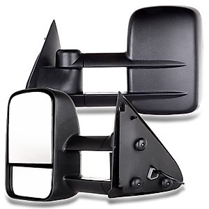 cciyu Car Mirrors,Towing Mirrors Fit For 1997-2003 for Ford for F150 Standard and Extended Cab 1997-1999 for Ford for F250 Light Duty Standard and Extended Cab 2004 for Ford for F150 Heritage Power