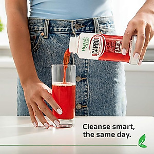 Herbal Clean QCarbo16 Detox Cleanse, Premium Same-Day Detox, Grape Flavor, 16 Fl Oz