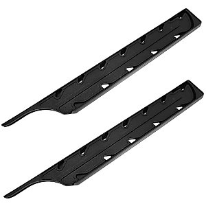 SQXBK Knife Sheath 2PCS Black Plastic Kitchen Knife Blade Protector Cover for 9inch, 10inch Slicing Bread Knife Sashimi Salmon Knife
