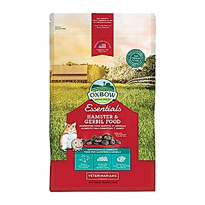 Oxbow Essentials Hamster Food and Gerbil Food - All Natural Hamster and Gerbil Food - 1 lb.