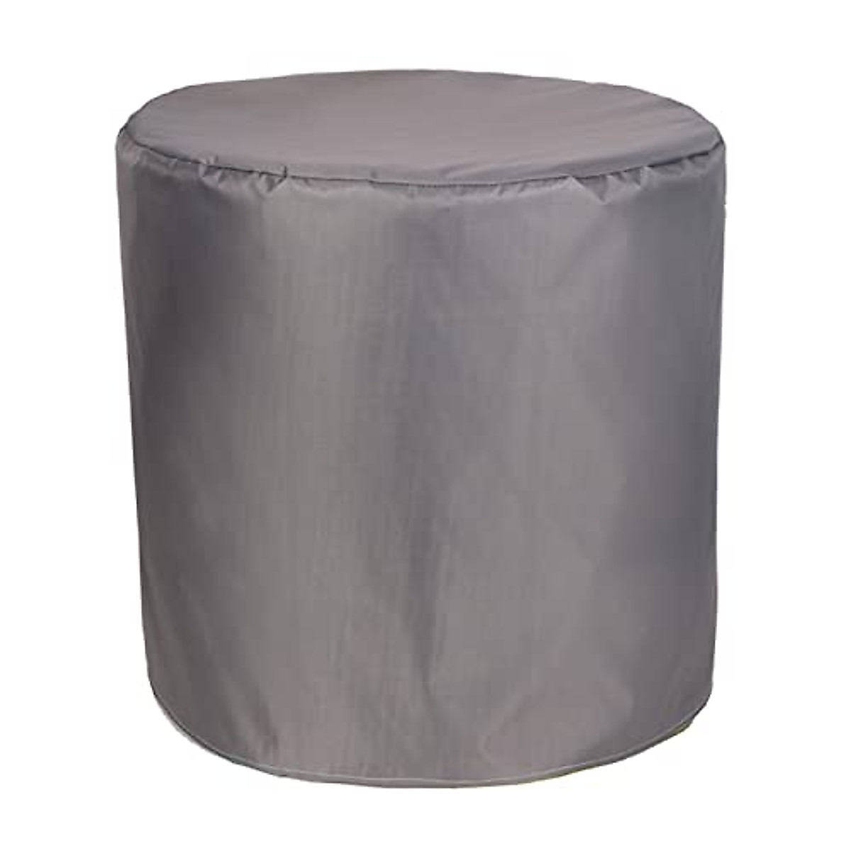 XYXH Outdoor Round Table Cover 53" D x 31" H, Patio Furniture Covers Waterproof, Garden Furniture Covers for Winter, Windproof Tear-Resistant Heavy Duty 420D Oxford Fabric (135x80cm)