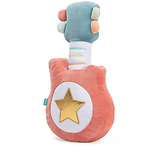 GUND Baby My First Guitar Lights and Sounds Musical Stuffed Plush Toy, 14"