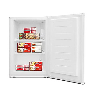 RCA RFRF300 Upright Freezer, 3.0 cu. ft, White, cf