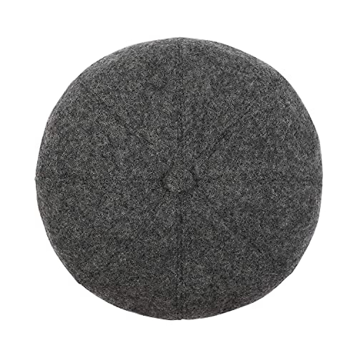 DT DANTIYA Women's Wool Newsboy Hats Winter Felt Visor Beret Cap Cabbie Winter Cozy Hat Grey