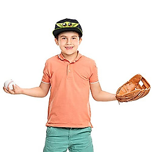 Star Wars Baby Yoda Hat Toddler Boys and Girls, Baby Yoda Baseball Cap 2-5 Years in Black