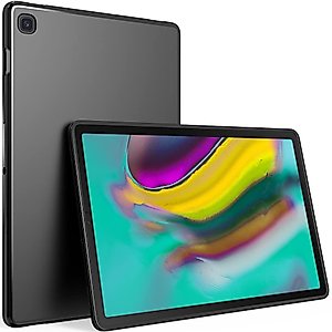 Puxicu Case for Galaxy Tab S5e 10.5 2019 Case, Slim Design Matte TPU Rubber Soft Skin Silicone Protective Cover for Samsung Galaxy Tab S5E 10.5 Inch Model SM-T720/T725/T727 2019 Release Tablet - Black
