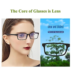 Voitead HD reading glasses men anti-blue light anti-fatigue fashion middle-aged and elderly glasses 1.5