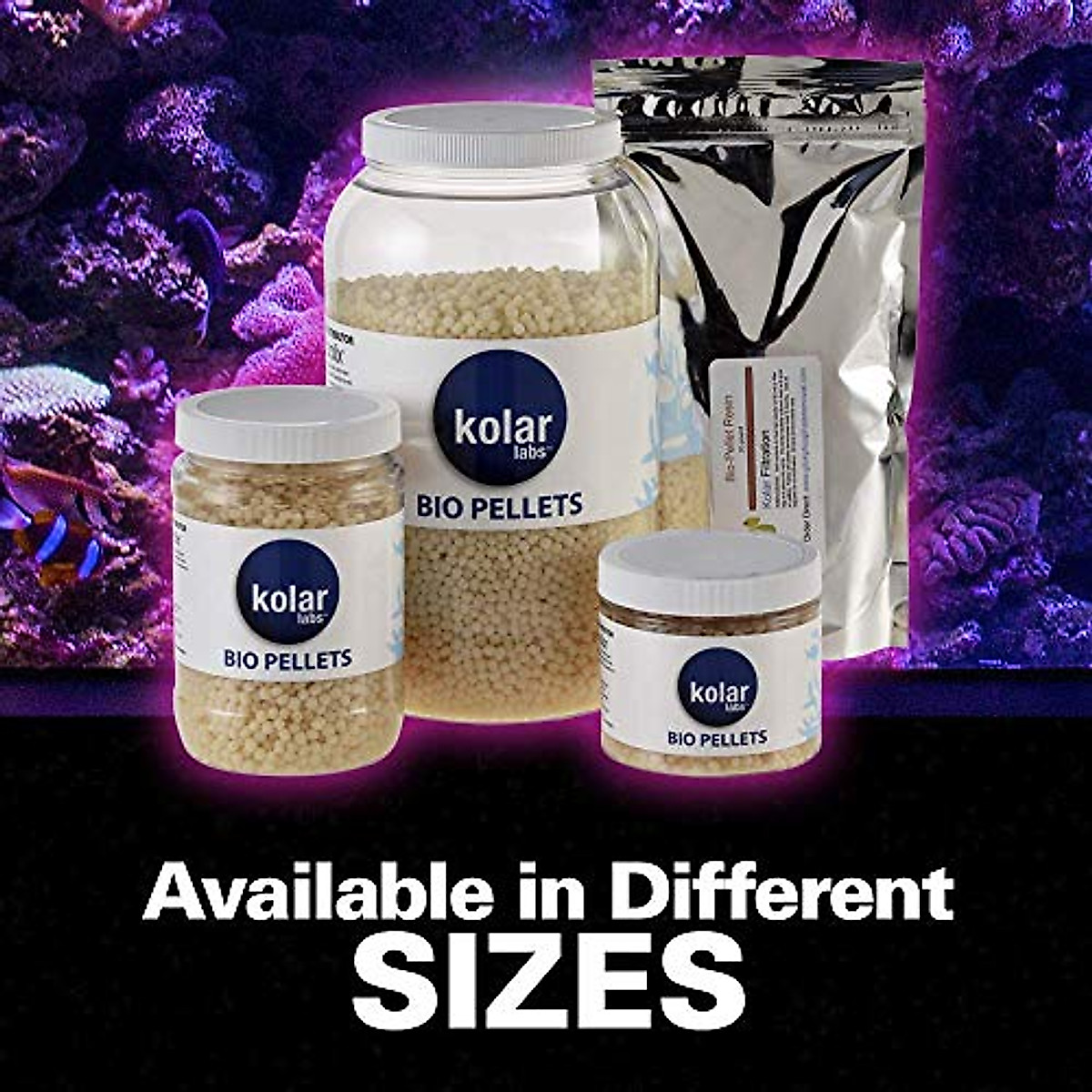 Kolar Labs Metabolix Bio-Pellets – Nitrate & Phosphate Treatment for All Aquariums, Fresh & Salt Water, 600g, 1.32 lb
