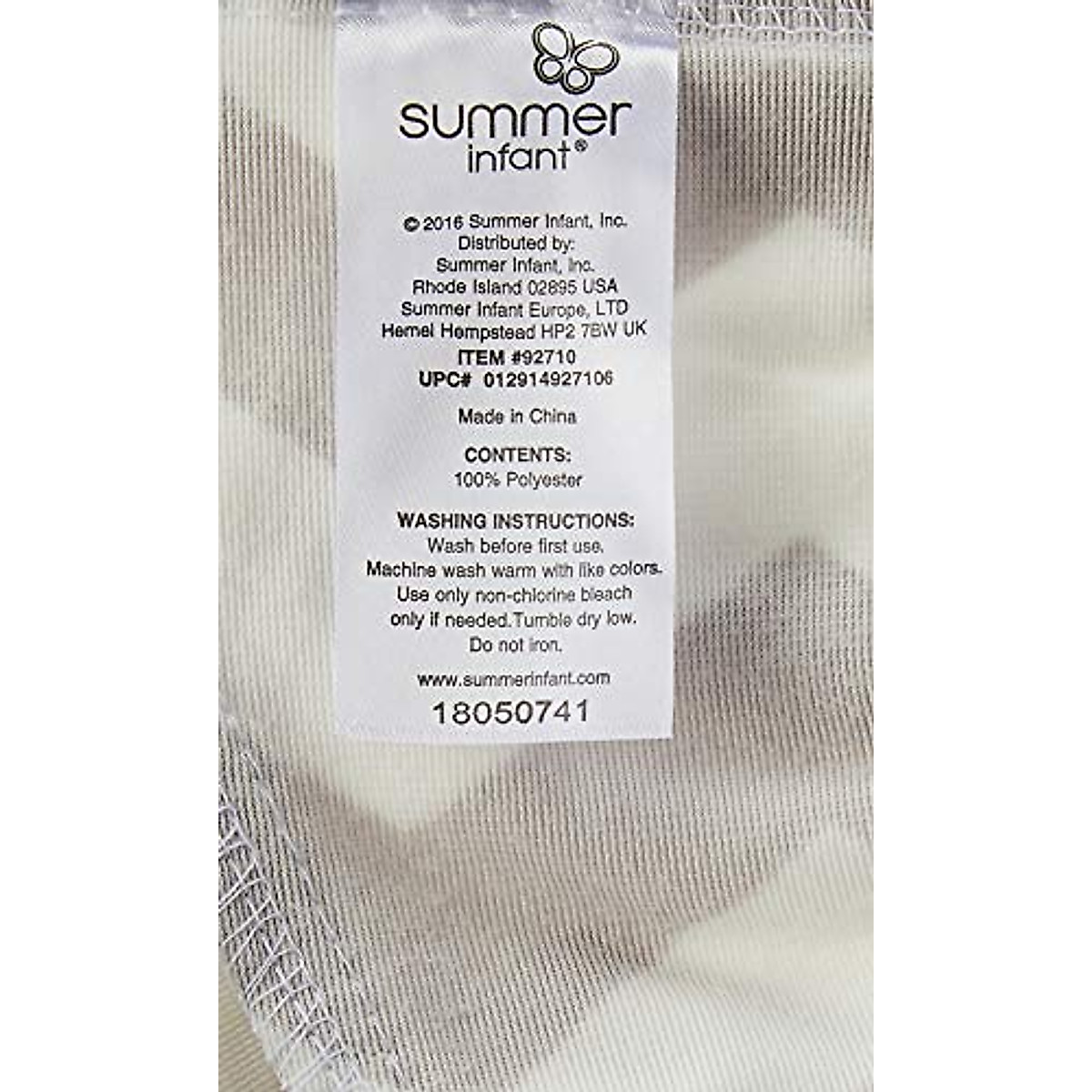 Summer Ultra Plush Changing Pad Cover, Chevron