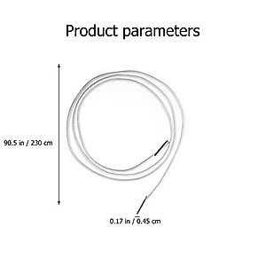 Housoutil Reclining Salon Chair 4pcs Chair Universal Replacement Lace Kit Gravity Chair Replacement Cords Bungee Ropes Recliner Chair Repair Tool for Lounge Chair Chair Recliner