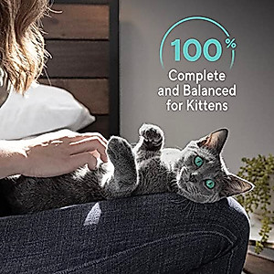 SHEBA PERFECT PORTIONS Kitten Paté Wet Cat Food Trays (24 Count, 48 Servings), Savory Chicken Entrée, Easy Peel Twin-Pack Trays