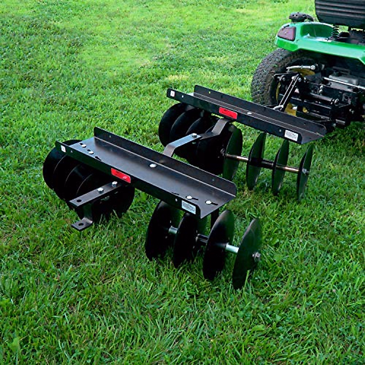 Brinly DD-551-A Sleeve Hitch Adjustable Tow Behind Disc Harrow, 39" by 40"