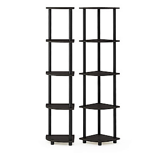 Furinno Turn-N-Tube Multipurpose Display Shelves and Racks Bundle (Set of 2)