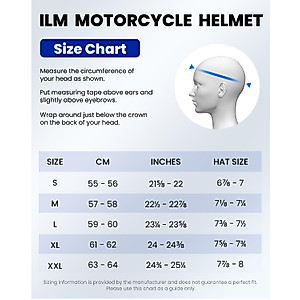 ILM Half Helmet Motorcycle Open Face Sun Visor Quick Release Buckle DOT Approved Cycling Motocross Suits Men Women 205V (L, Patriotic Flag)