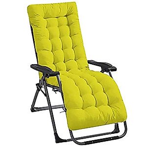 Beach High Sun Lounger Cushion Sunbed Pillows Cover Thick Chair Pads for Outdoor Garden Patio Back Chair Relaxer