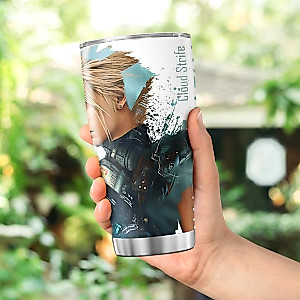 KINGGGGG Tumbler 30 Oz Cloud Insulated Strife Coffee Steel Stainless with Lid and Straw