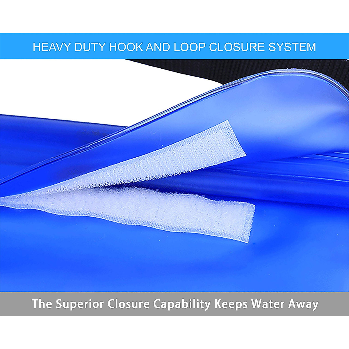 ANJ Outdoors 2PK Most Durable Waterproof Pouch/Waterproof Fanny Packs for Women and Men | 3-Zipper Beach Bags Waterproof Sandproof | Waterproof Wallet/Phone Case With Waist Strap for Swimming