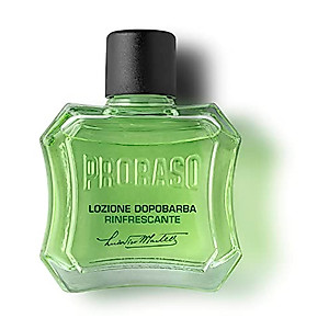 Proraso After Shave Lotion for Men, Refreshing and Toning with Menthol and Eucalyptus Oil, 3.4 Fl Oz (Pack of 1)