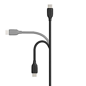 Amazon Basics USB-C to USB-A 2.0 Fast Charger Cable, 480Mbps Speed, USB-IF Certified, for Apple iPhone 16/15, iPad, Samsung Galaxy, Tablets, Laptops, 10 foot, Black
