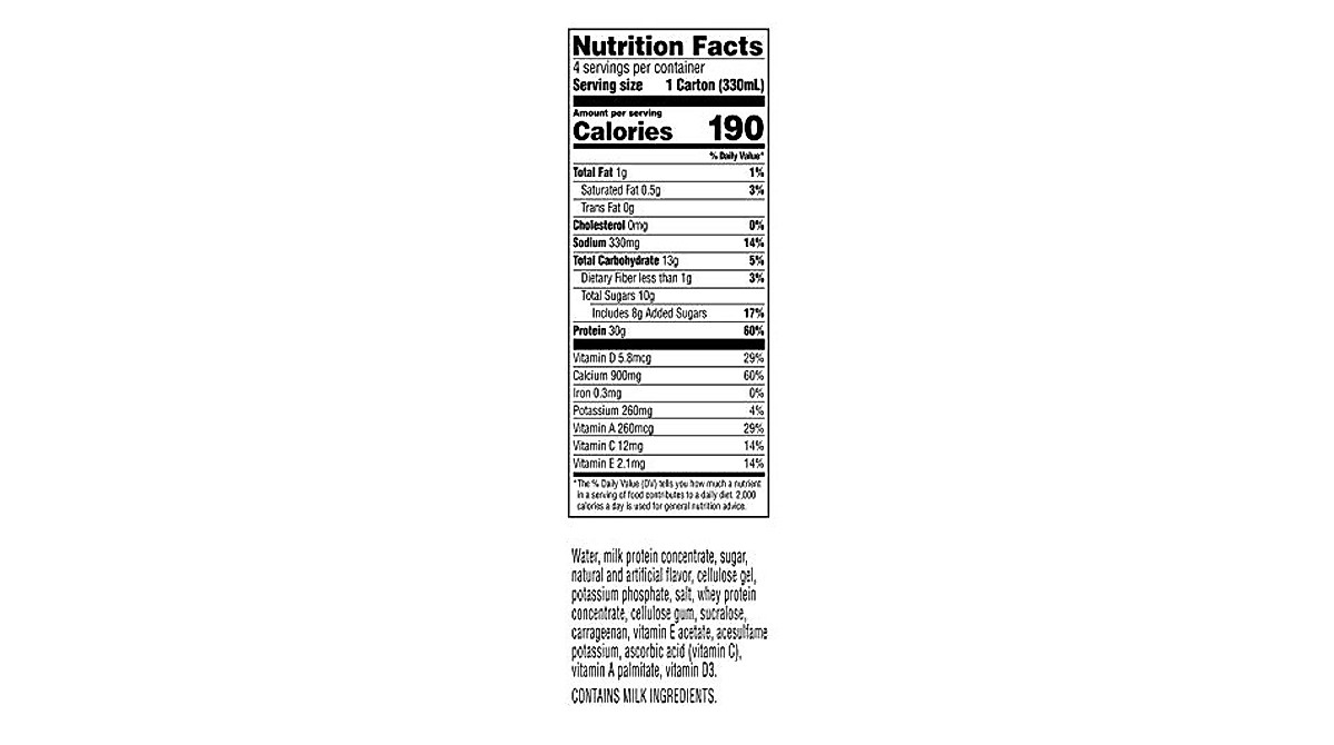 Gatorade Super Shake Vanilla - 30g Protein for Muscle Rebuild