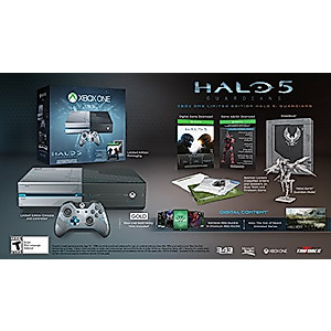 Xbox One 1TB Console - Limited Edition Halo 5: Guardians Bundle
