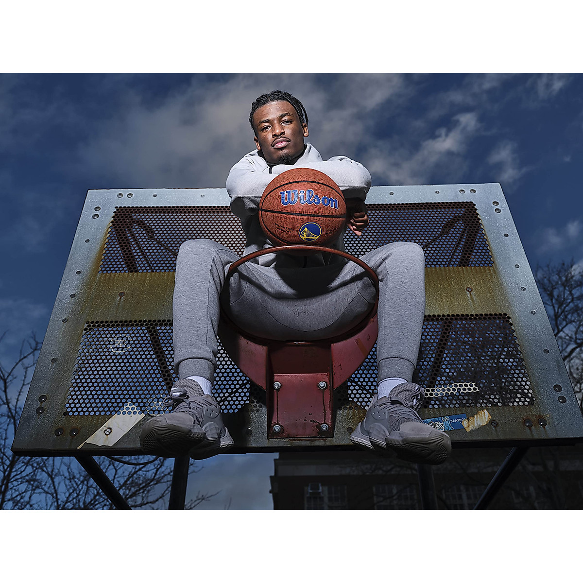 Wilson NBA Los Angeles Lakers Size 7 Basketball - PureFeel Cover, 29.5"