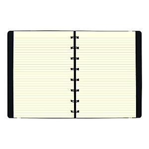 Filofax Weekly Planner, 12 Months, January to December, 2024, Twin-Wire Binding, Bilingual, 8.25" x 5.75", Black (C1851401-24)