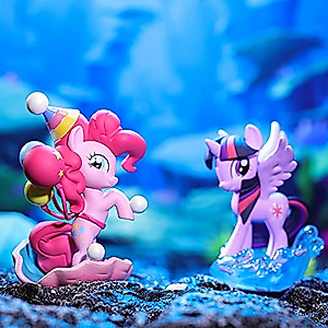 POP MART 12 Boxes Compatible for Hasbro My Little Pony Natural Series Character Popular Collectible Art Toy Hot Toys Cute Figure Creative Gift, for Christmas Birthday Party Holiday