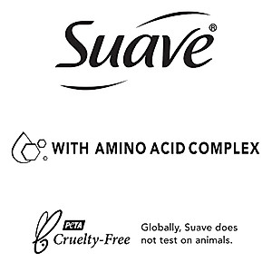 Suave Pink Luscious Curls Shampoo for Defining Curly Hair with Amino Acid Complex 16.5 oz