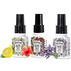 Poo-Pourri Original Citrus,Lavender Vanilla, and Tropical Hibiscus 1.4 Ounce Set