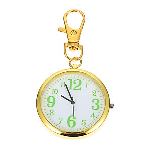 2pcs Pocket Watch Casual Watch Nurses Digital Watch Elderly Alloy Watch Nurses Watch Digital Watches for Watch Kid Watch Exam Form Large Dial Child Ordinary Glass Mirror