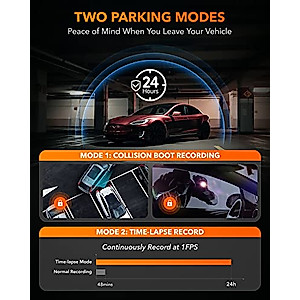 WOLFBOX i07 Dash Cam, 3 Channel Dash Cam with WiFi GPS, 4K+1080P Dash Camera Front and Inside, 2.5K 1600P+1080P+1080P Dashcam Front Rear and Cabin, 3" LCD Super IR Night Vision, Smart Parking Monitor