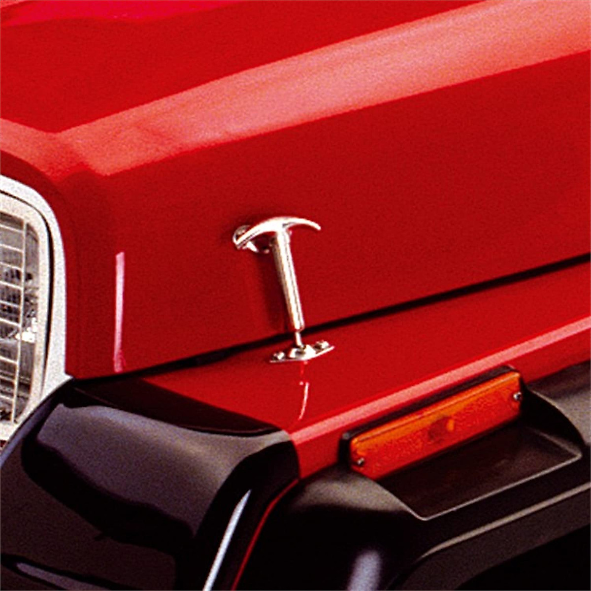 Rugged Ridge 11116.01 Hood Catch Kit, Stainless Steel; 41-95 Jeep CJ/Wrangler YJ