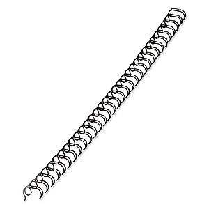 Fellowes 3/8-Inch Binding Spines Wire, 25-Pack, Black (52541)