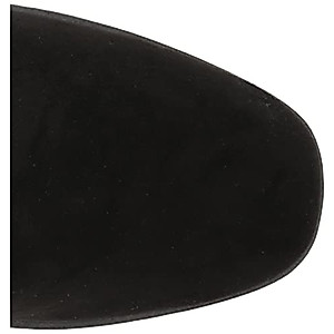 Dr. Scholl's Shoes Women's Ride Away Mid Shaft Boots Calf, Black Fabric, 9