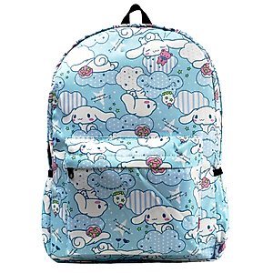 IXUNFOC Cartoon Backpack, Anime Backpack Large Capacity Durable Backpack Reusable Suitable for Ladies Women Work Travel (Blue) Ateomnza