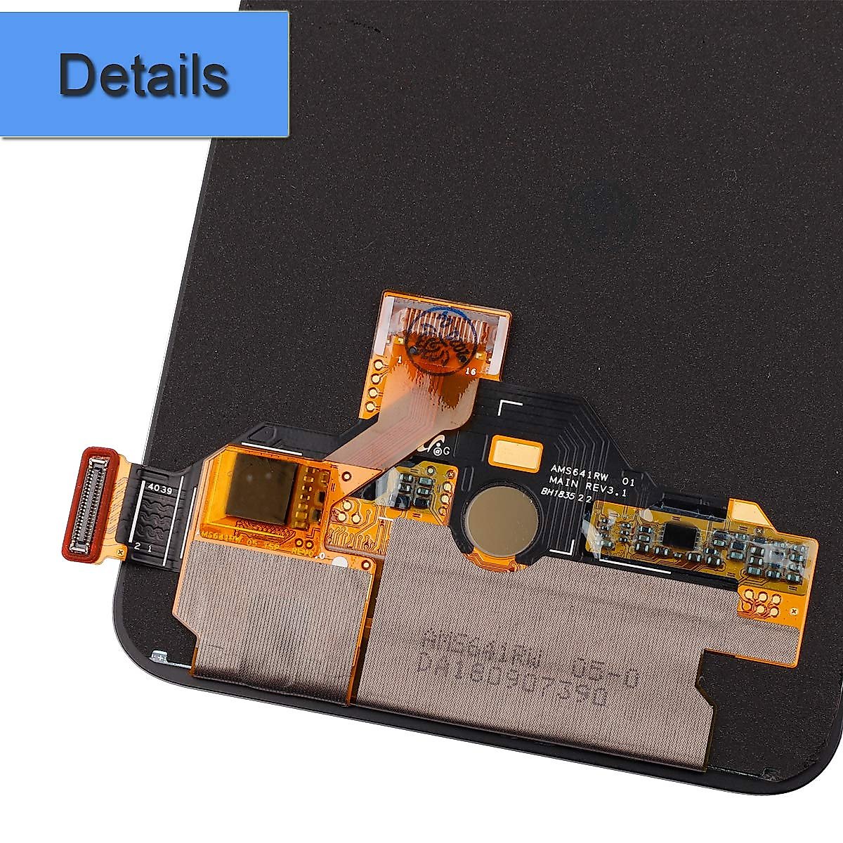 AMOLED Screen Compatible with OnePlus 7 A7000 A7003 GM1901, GM1900, GM1905 6.41" inch LCD Touch Screen Display Assembly with Tools