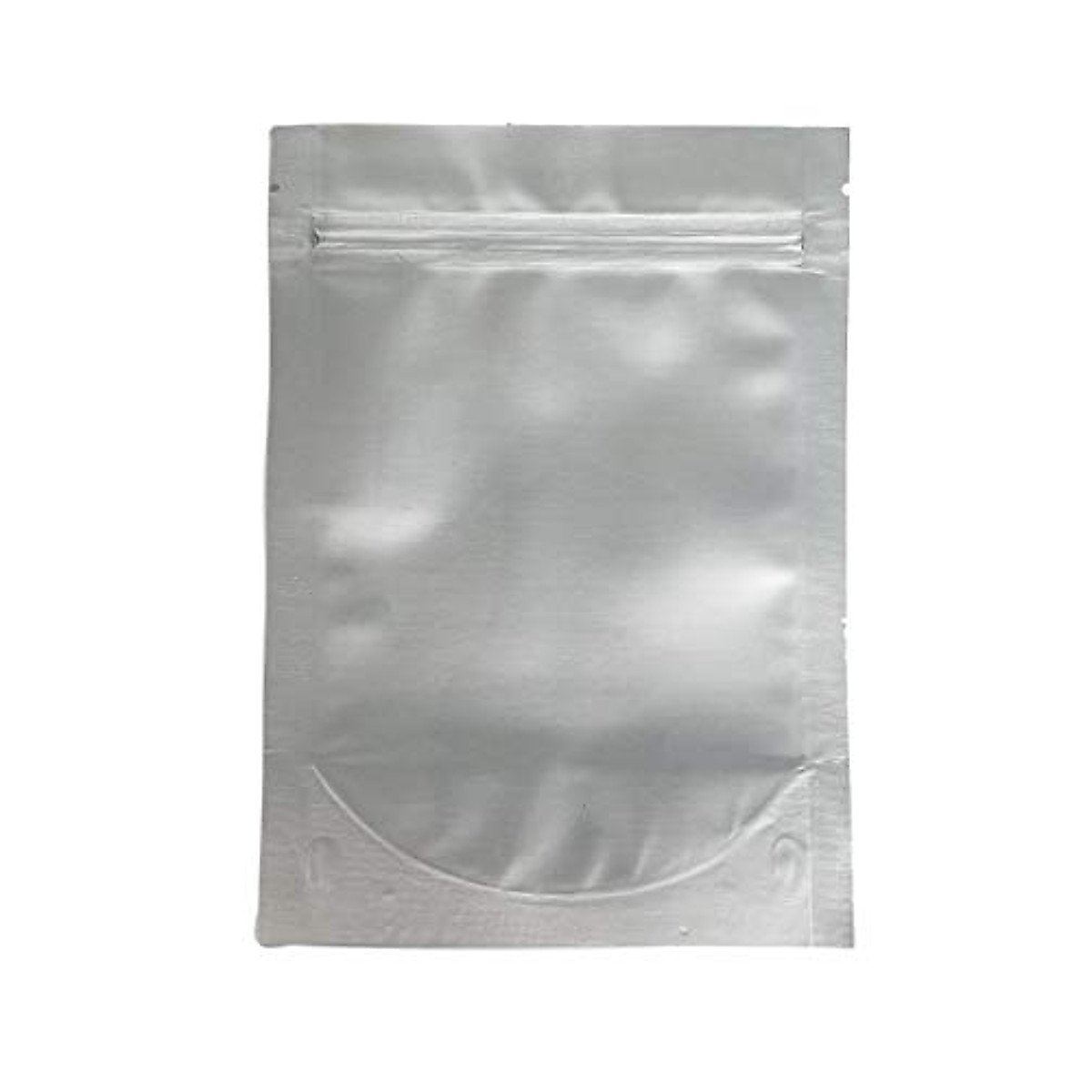 7.5 Mil Mylar Bags/Pouches - Multiple Sizes Genuine Odor-Proof Aluminum Foil-Lined Bag for Long Term Food, Grain, Baking, Storage Container (50) (5"x7"x3"gussetted zip seal)