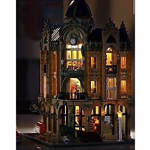 General Jim's Corner Post Office Modular Building Set - 3-Story Design with Post Office, Art School, Pottery Studio, Red Mail Truck & Realistic City Details for Architecture Lovers