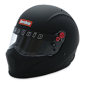 RaceQuip Full Face Helmet VESTA20 Series Snell SA2020 Rated Flat Black X-Large 286996