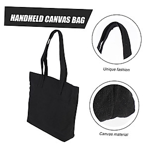 Shoulder Bags Ladies Hand Bags White Favor Bags Women's Crossbody Bag Women Tote Purse Tote Bag Reusable Grocery Bags Large Handbag Storage Bag Single-shoulder Bag Travel Canvas
