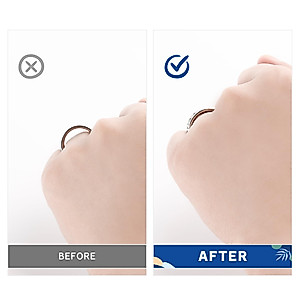 ELETIUO Invisible Ring Size Adjuster for Loose Rings,6 Sheets-234 Pcs Transparent Ring Size Reducer Ring Tightener,Fitter for Wide Rings,Multiple sizers for Man and Woman Rings