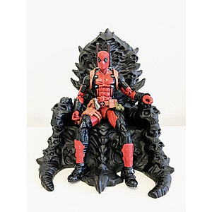 FIGLot 1/12 Scale Death Skull Throne for 6-8 inch Marvel Legend Mezco NECA Storm Collectible (Action Figure NOT Included)